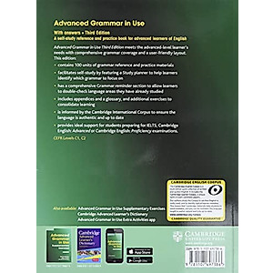 Advanced Grammar in Use with Answers: A Self-Study Reference and Practice Book for Advanced Learners of English