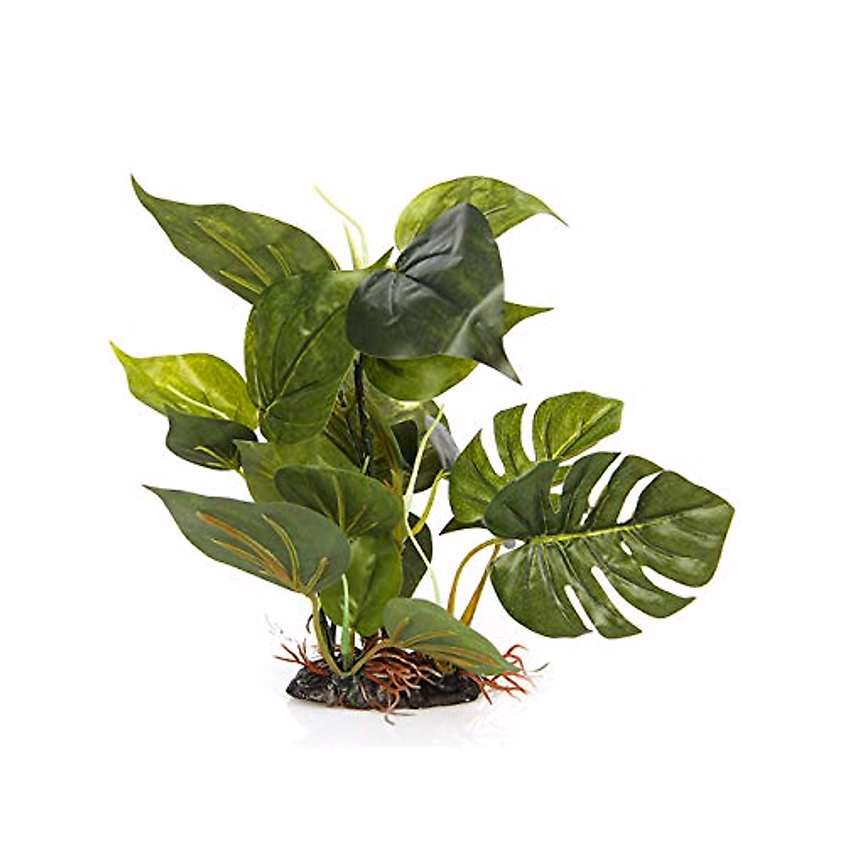 CNZ Aquarium Fish Tank 10" Green Lifelike Underwater Plastic Plant Aquatic Water Grass Decor