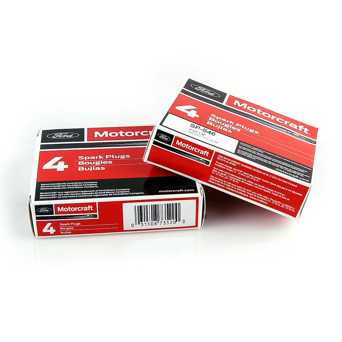 MAS Set of 8 Ignition Coils Pack DG511 FD508 & Motorcraft Spark Plugs SP546 SP515 PZH14F Compatible with Ford F150 F250 Expedition Lincoln Navigator