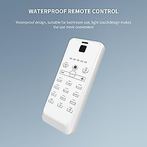 LEIVI Smart Toilet with Built-in Bidet Seat, Tankless Toilet with Auto Lid Opening, Closing and Flushing, Heated Seat, Digital Display, Remote Control, Elongated