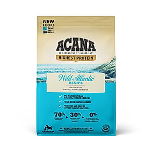 ACANA Highest Protein Dry Dog Food, Wild Atlantic, Fish Recipe, 4.5lb
