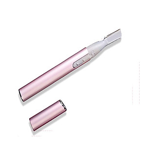 YIRU Pink Portable Electric Women Facial Trimmer Shaver Eyebrow Shaper Pen Body Hair Remover Removal Safety Beauty Knife