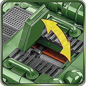 COBI Historical Collection SU-100 SPG Vehicle , Green