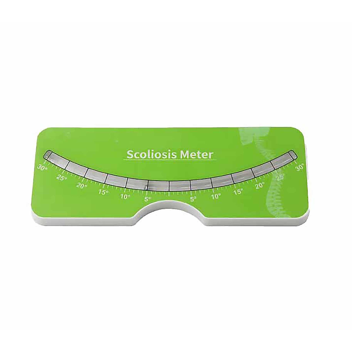 FROON Scoliosis Portable Medical Evaluation,Back Spine Scoliosis Measuring Tool ，Testing Meter Scoliosis Test Gauge for Diagnosis of Back and Spine Scoliosis in Adults or Children (Green)