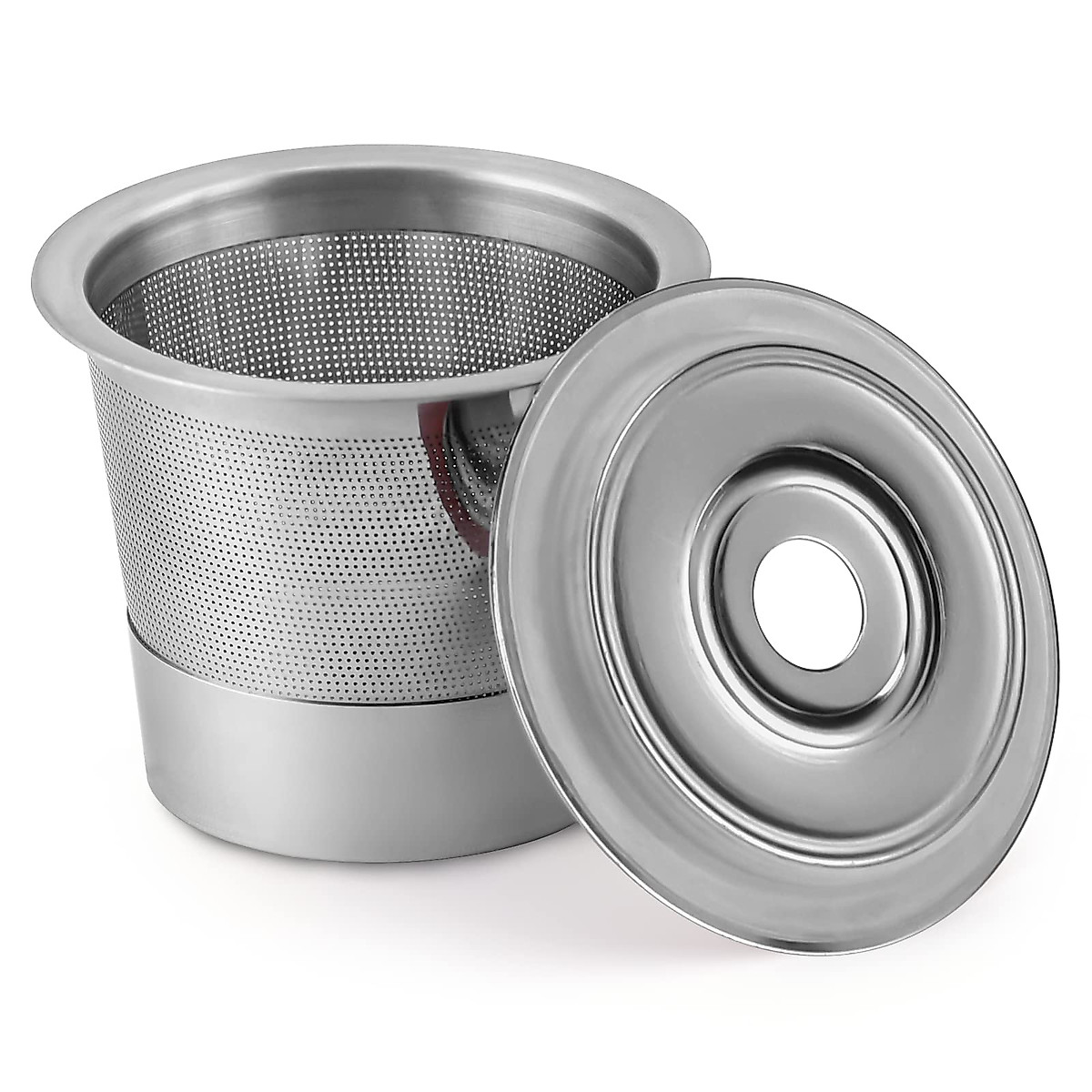 Reusable K Cups Coffee Pod Filters for Keurig 2.0 & 1.0 Single Cup Coffee Makers, Universal Refillable KCups, K-cups Reusable Filter (1)