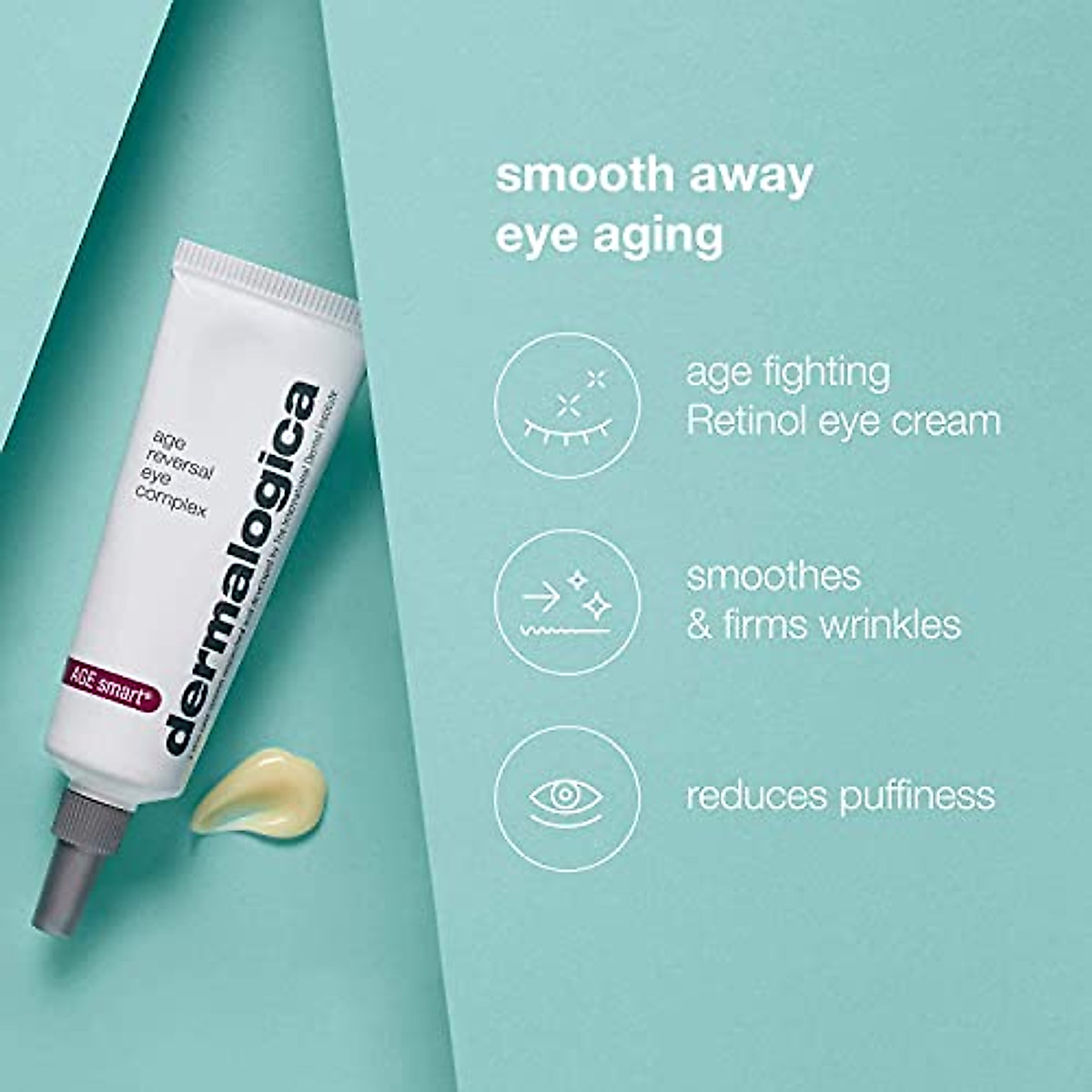 Dermalogica Age Reversal Eye Complex (0.5 Fl Oz) Anti-Aging Retinol Eye Cream - Targets and Reverses Signs of Skin Aging, Wrinkles and Dark Circles