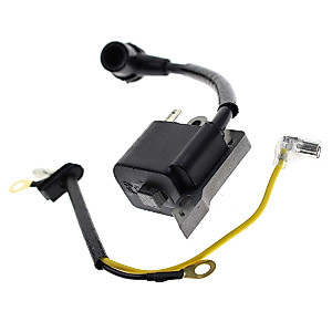 AUTOKAY Ignition Coil Fit for Husqvarna 23 26 36 41 136 137 141 235 240 Chainsaw 530039143