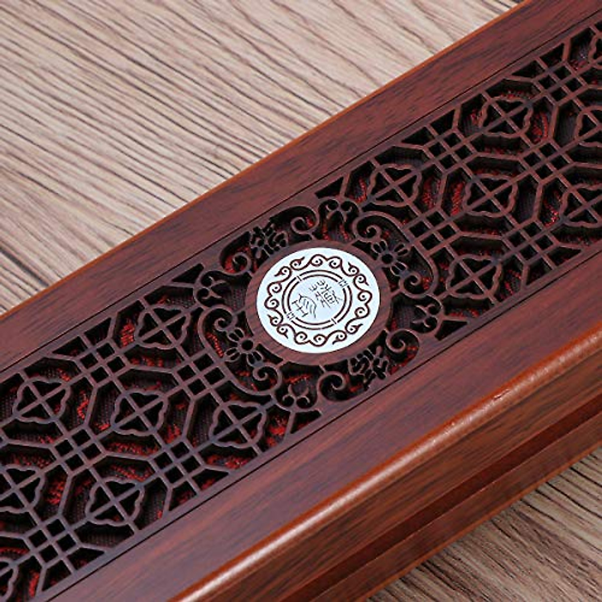 Vosarea Decorative Gift Storage Box Organizer for Jewelry Necklace Bracelet Watch Delicate Wooden Box for Women Girl Men - Rectangular