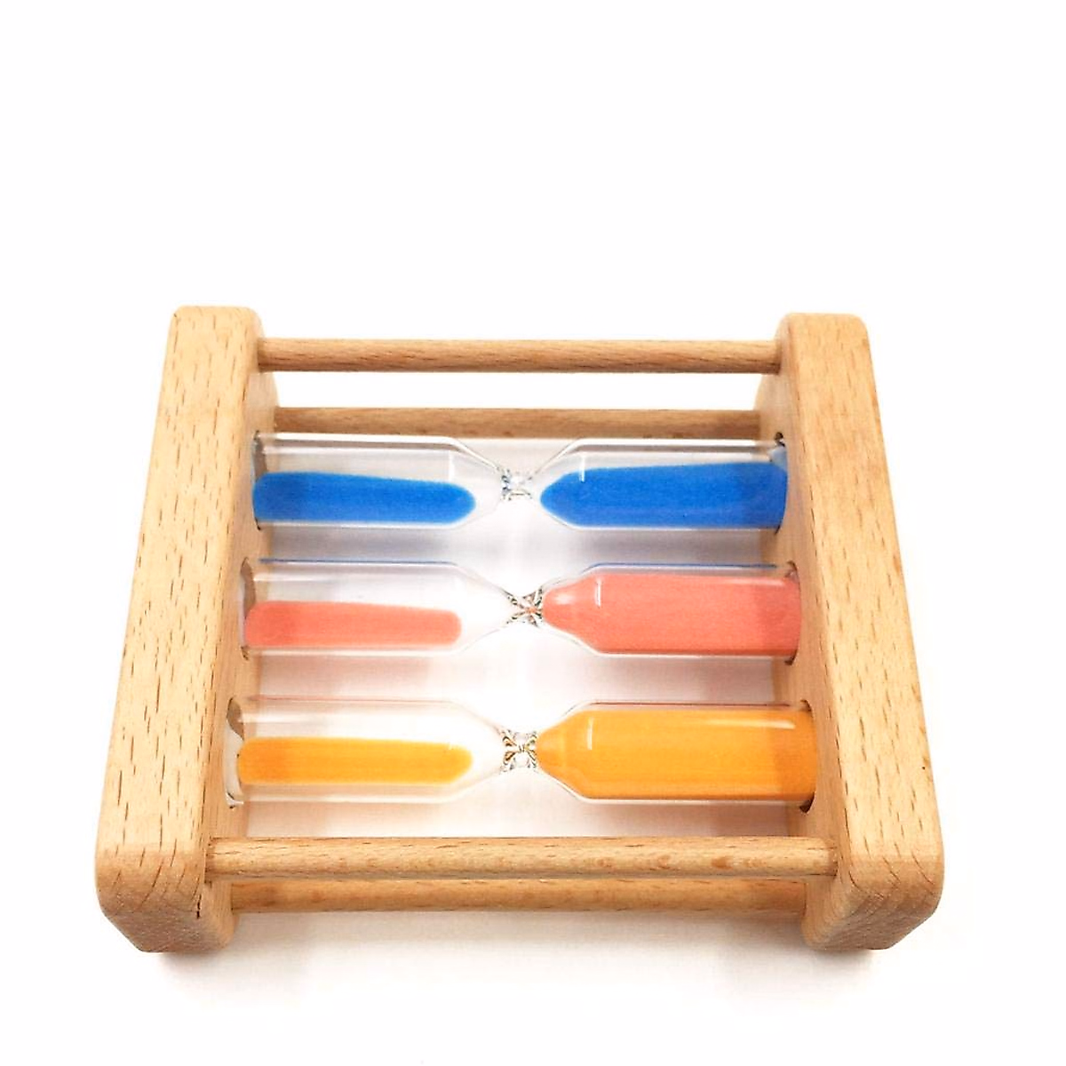 Glass Clock Tea 3 Minutes & & 7 Minutes - Round Hourglass glass Kitchen Cooking Yoga Sauna Decor