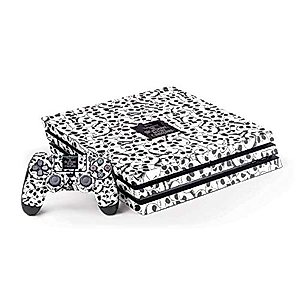 Skinit Decal Gaming Skin Compatible with PS4 Pro Bundle - Officially Licensed Disney The Nightmare Before Christmas Jack Skellington Pattern Design