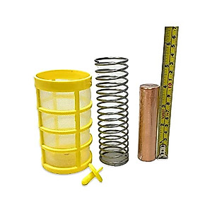 Solar Pool Ionizer Replacement Kit for Pools Above 45,000 Gallons Includes Copper Anode, Basket Screen, Spring and Screw - DiscoverMyStore