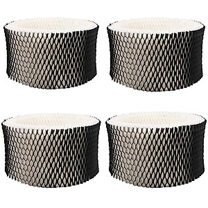 LuckySlycyc HWF62 Humidifier Filter Replacement, Compatible with for HWF62 HWF62CS HWF62D SF212, Fits Sunbeam Humidifier Models SCM1100, SCM1701, SCM1702, SCM1762(4 Pcs)