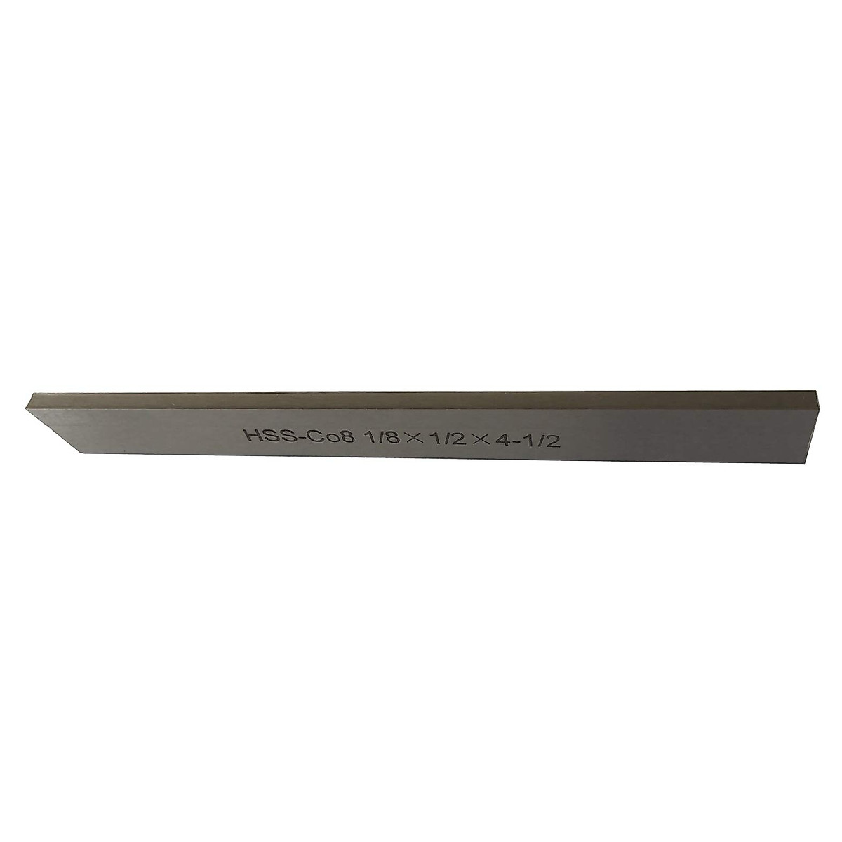 LLDSIMEX Set of 2 8% Cobalt 1/8" x 1/2" x 4-1/2" for Lathe Parting Cut Off Blade Parallel Tyle