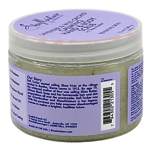 Shea Moisture Lavender & Wild Orchid Hand & Body Scrub 12 Ounce (Pack of 3)