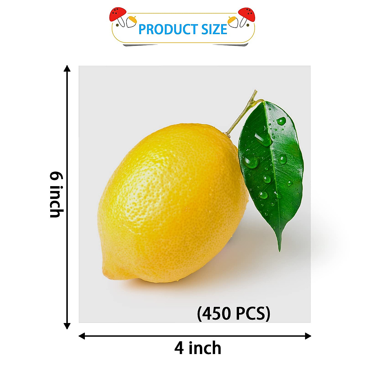 Labeol Cellophane Bags 450Pcs 4X6 Treat Bags with Ties Goodie Bags Clear Plastic Bags for Packaging Party Favor Gift Cookie Candy Bakery Valentines Day Easter Cellophane Wrap