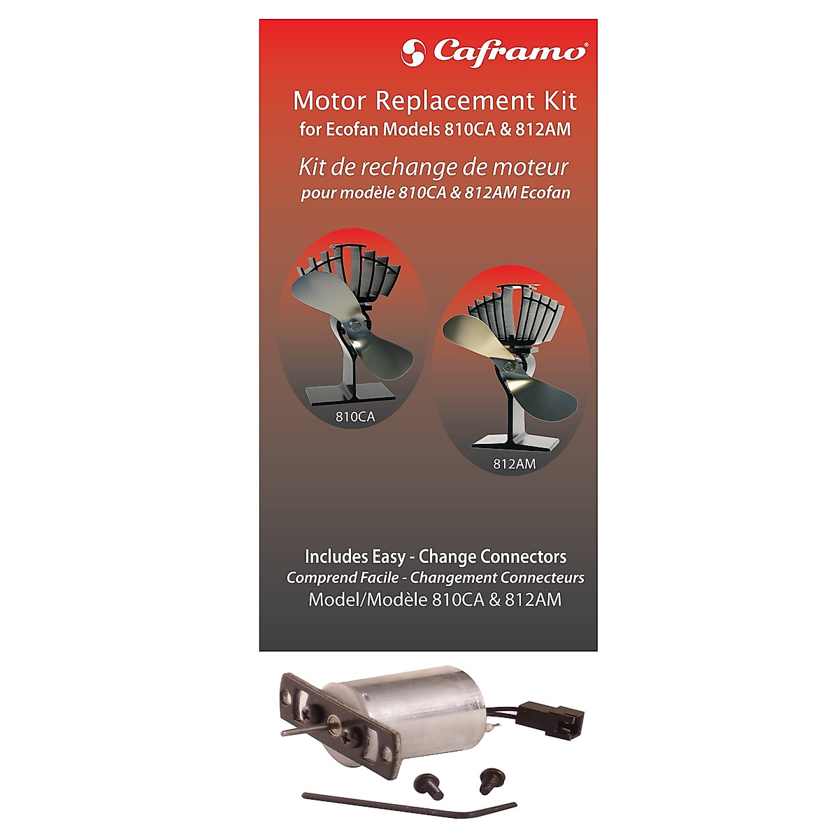 Caframo® Limited MRKCA01BX Ecofan Replacement Motor Kit for Ecofan Models 812 AM, 810CA