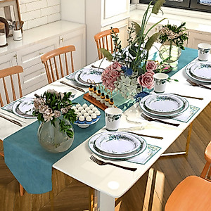 Decodinli 100 PCS Greenery Party Supplies, Greenery themed Disposable Plates and Napkins for Bridal Shower Decorations, Birthday, Baby Shower, Gender Neutral, Serves 20