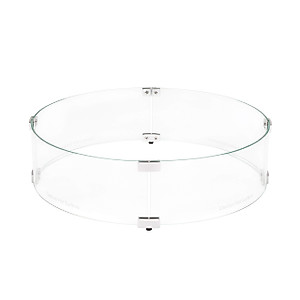 Celestial 19" Round Burner Pan & Flame Guard Bundle