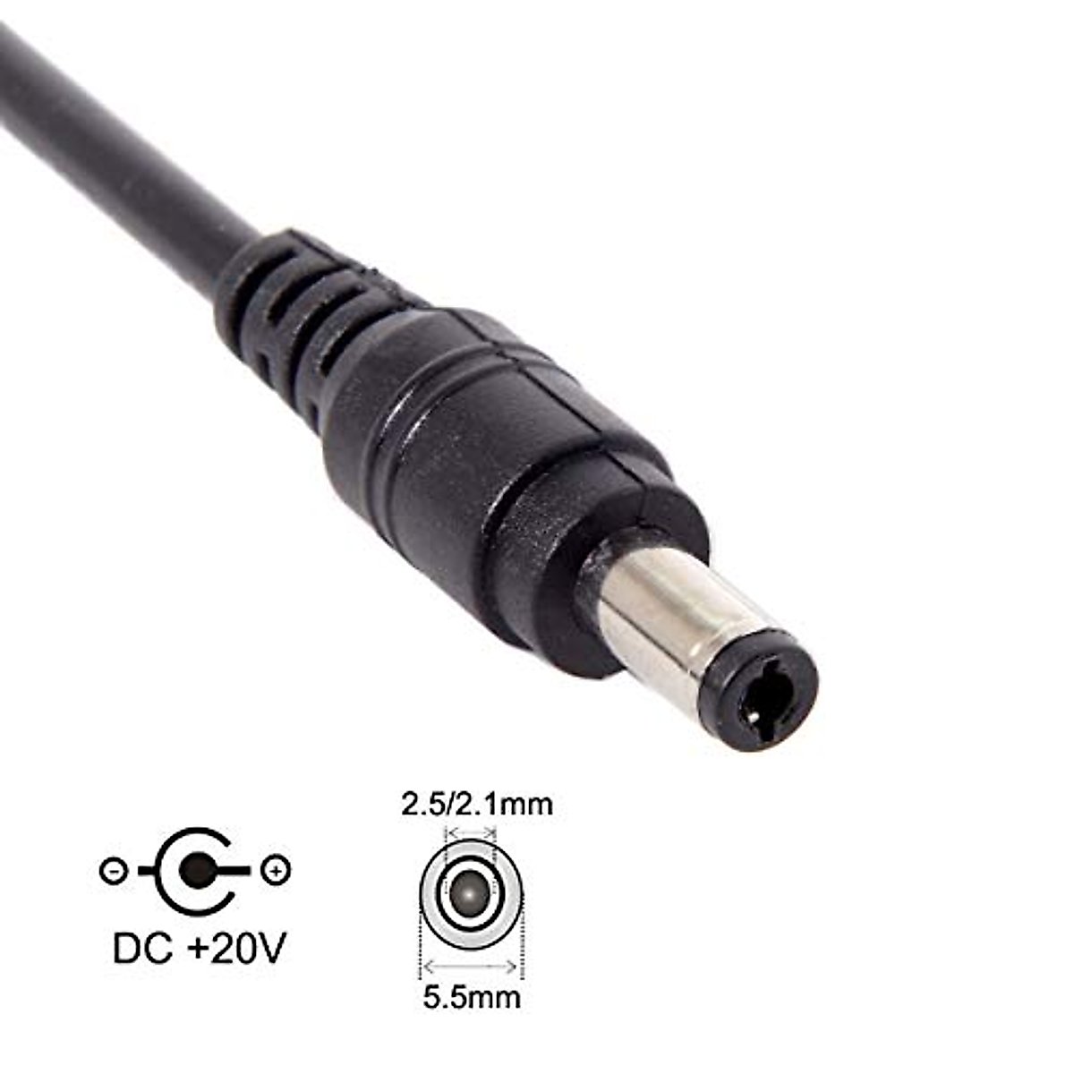 chenyang CY USB 3.1 Type C USB-C to DC 20V 5.5 2.5mm & 2.1mm Power Plug PD Emulator Trigger Cable for Laptop