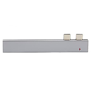 DualTypeCHub, Good Heat Dissipation TypeCHubAdapter Extended Multifunction Interface Stable Transmission USB Expansion for Computer for Laptop
