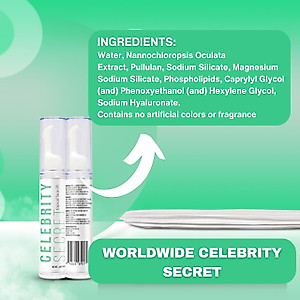 Worldwide Nutrition Celebrity Secret Topical Face Lift - Temporary Face Wrinkles Remover with Instant Skin Tightening Wrinkle Filler, Facial Firming and Tightening Cream for Youthful Skin -10 ml