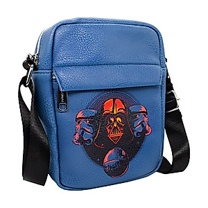 Buckle Down Star Wars Bag, Crossbody, Darth Vader & Stormtroopers, Vegan Leather