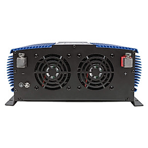 Tripp Lite 2000W Power Inverter, Heavy-Duty Power Inverter with 4 AC 2 USB Outlets, 2.0A Battery Cables (PINV2000HS)