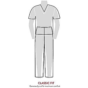 Dickies Dynamix Men Scrubs Pant Natural Rise Jogger DK040, L, Black