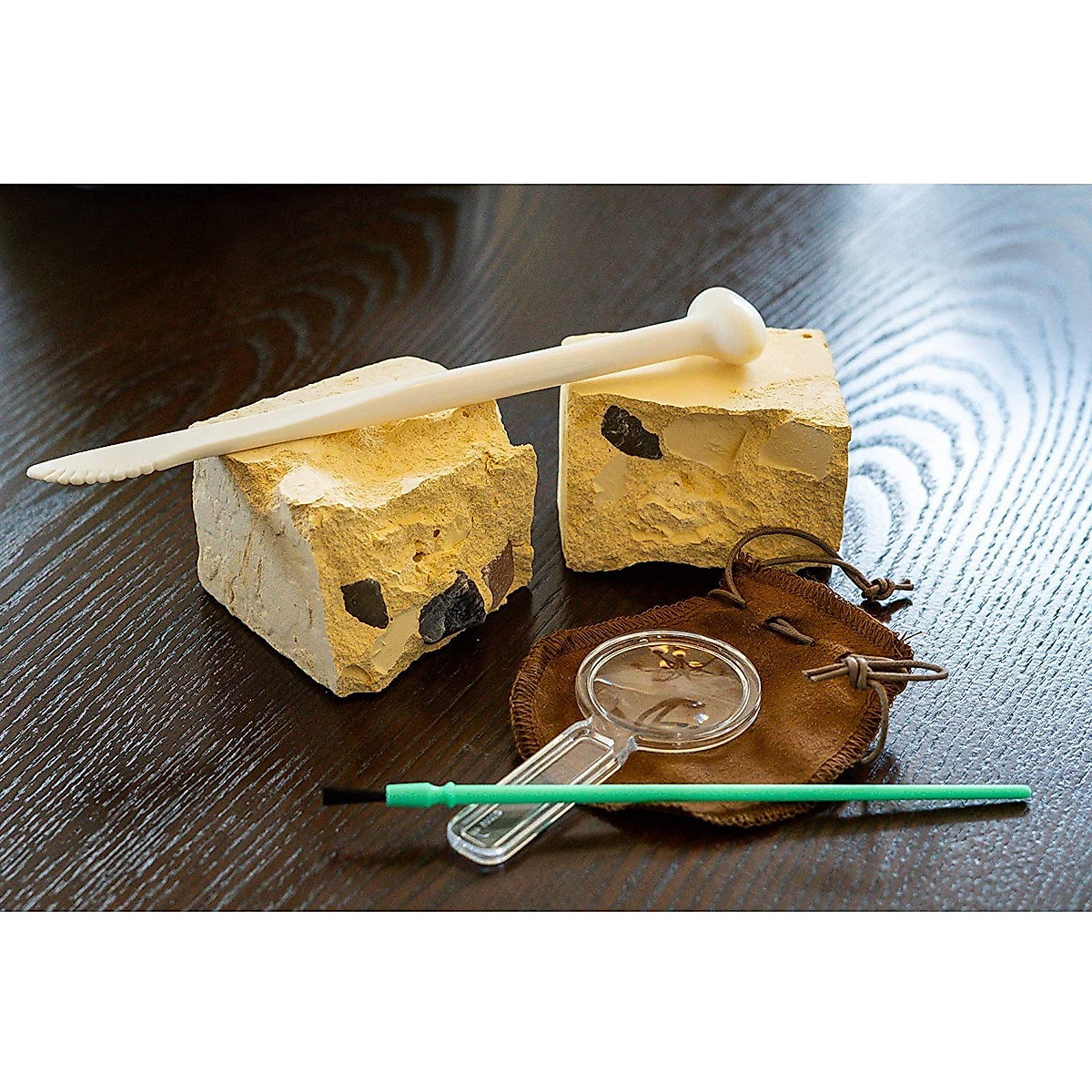 4M Kidzlabs Crystal Mining Kit, DIY Science Kit - Dig for gem Stones, For Boys & Girls Ages 5+