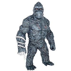TwCare Giant King Kong vs Godzilla Action Figure 11.3" Fight Mode Gorilla Ape Solid Wild Movie Series, Travel Bag