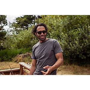 Suncloud Rambler Polarized Sunglasses – 100% UV Protection – Comfortable Fit, Trendy Design – for Men & Women – Blackened Tortoise + Polarized Brown Lenses