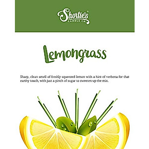 Lemongrass Premium Tealight Candles Bulk Pack - 24 Yellow Highly Scented Tea Lights - Beautiful Candlelight - Made in The USA - Fresh & Clean Collection