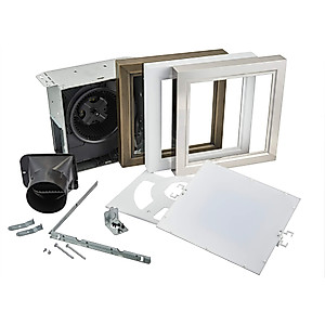 Broan-NuTone AER110LTK Energy Star Certified Bath Fan, Medium, White, Brushed Bronze, Brushed Nickel