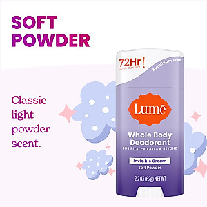 Lume Invisible Cream Stick - 2.2 ounce (Soft Powder)