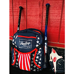 Rawlings | REMIX Backpack Equipment Bag | T-Ball & Youth Baseball / Softball | USA