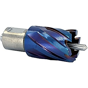 Drill America 1" X 2" NACO (Nano-Composite) Coated Blue Annular Cutter, ANC Series