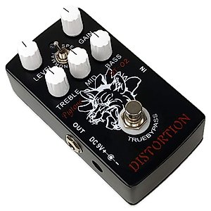 pigtone PP-30 Guitar Effect Pedal Distortion Analog DC 9V True Bypass