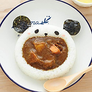 Arnest My Form Rice Press Mold 2pcs (Cat, Panda) & Food Press Cutter for Decoration (76924)