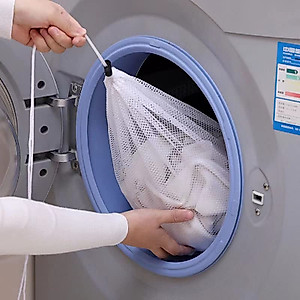 Durable Honeycomb Mesh Laundry Bags for Delicates (Spring Type)