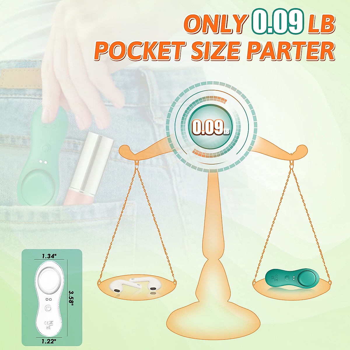 LATUNE App Remote Control Vibrator Sex Toys, Quiet Adult Toys for Womens with 10 Vibration Modes, Couples Sex Toys with Magnetic Clip for Public Play, Butterfly Vibrator Adult Female Sex Toys