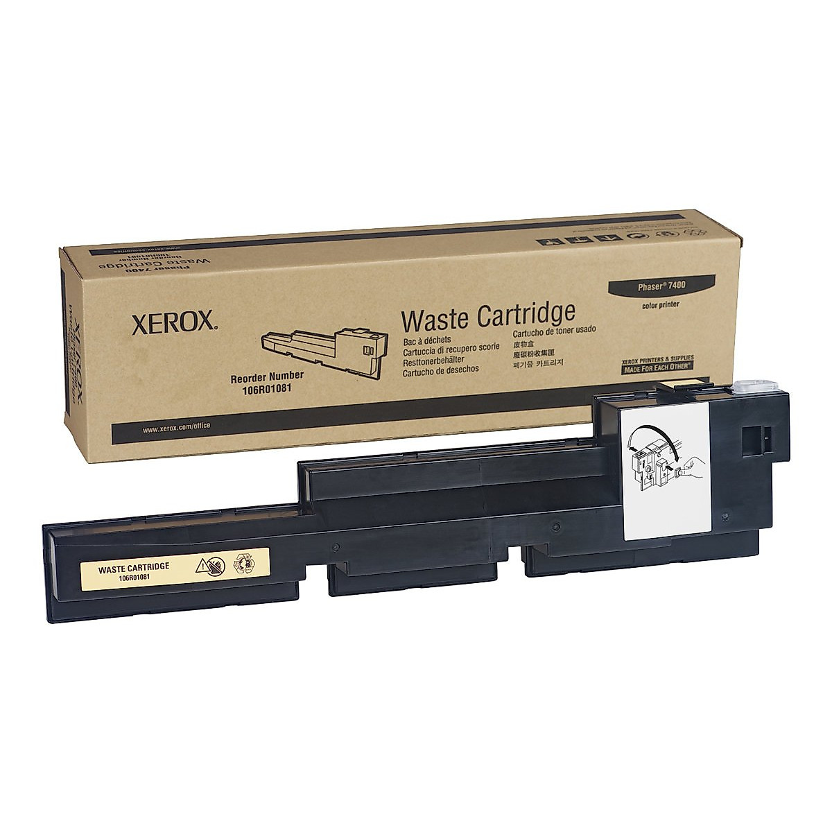 Xerox Waste-Cartridge 106R01081 for the Phaser 7400