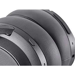 Monoprice BT-600ANC Bluetooth Over Ear Headphones with Active Noise Cancelling (ANC), Qualcomm aptX HD Audio, AAC, Touch Controls, 40hr Playtime