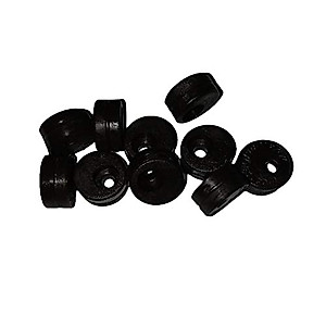 FastCap Euro Door Stop Brown No Screws- 10 Pcs