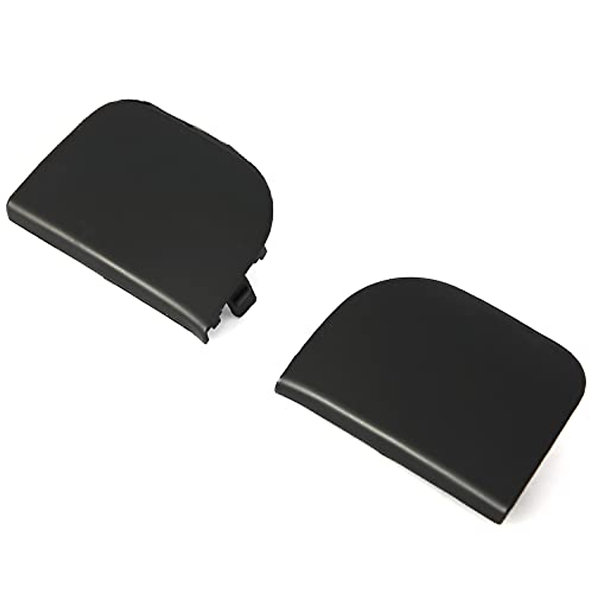 KARPAL Front Left Driver Side + Right Passenger Side Bumper Tow Hook Eye Cover Cap Compatible with 2012 2013 2014 2015 Toyota Prius 5212747903 5212847903