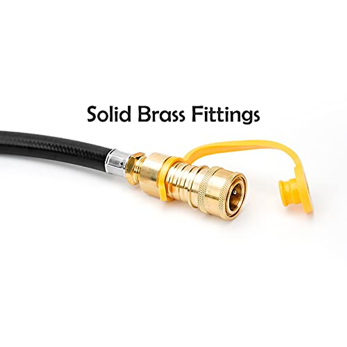 Stanbroil 12 ft Propane Regulator Hose with Standard 3/8" Quick Disconnect for Mr. Heater Big Buddy Indoor/Outdoor Heater