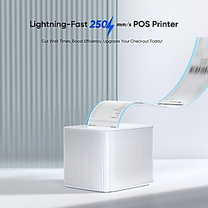 Topwise Thermal USB Receipt Printer, Monochrome, 80mm Print Width, Model PR800