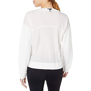 Reebok Training Supply Midlayer Crew, White, Medium