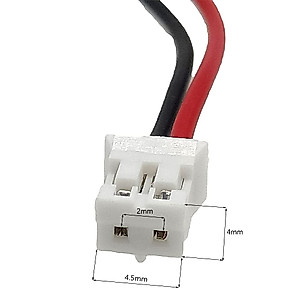 MSDS Verified Part Number: 602040, Rechargeable 3.7V 450mAh Li Lipo Lithium Polymer Ion Battery Pack with 2 Pin 2.0mm JST Connector