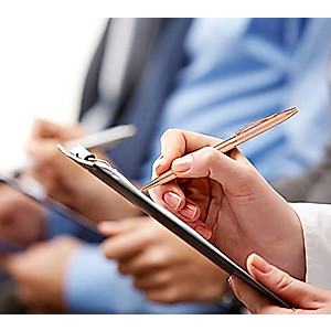 Wikult 6 Pack Rose Gold Slim Metal Ballpoint Pen, 1mm Medium Point Black Ink Smooth Writing, for Business Office Teacher Student Wedding Guest