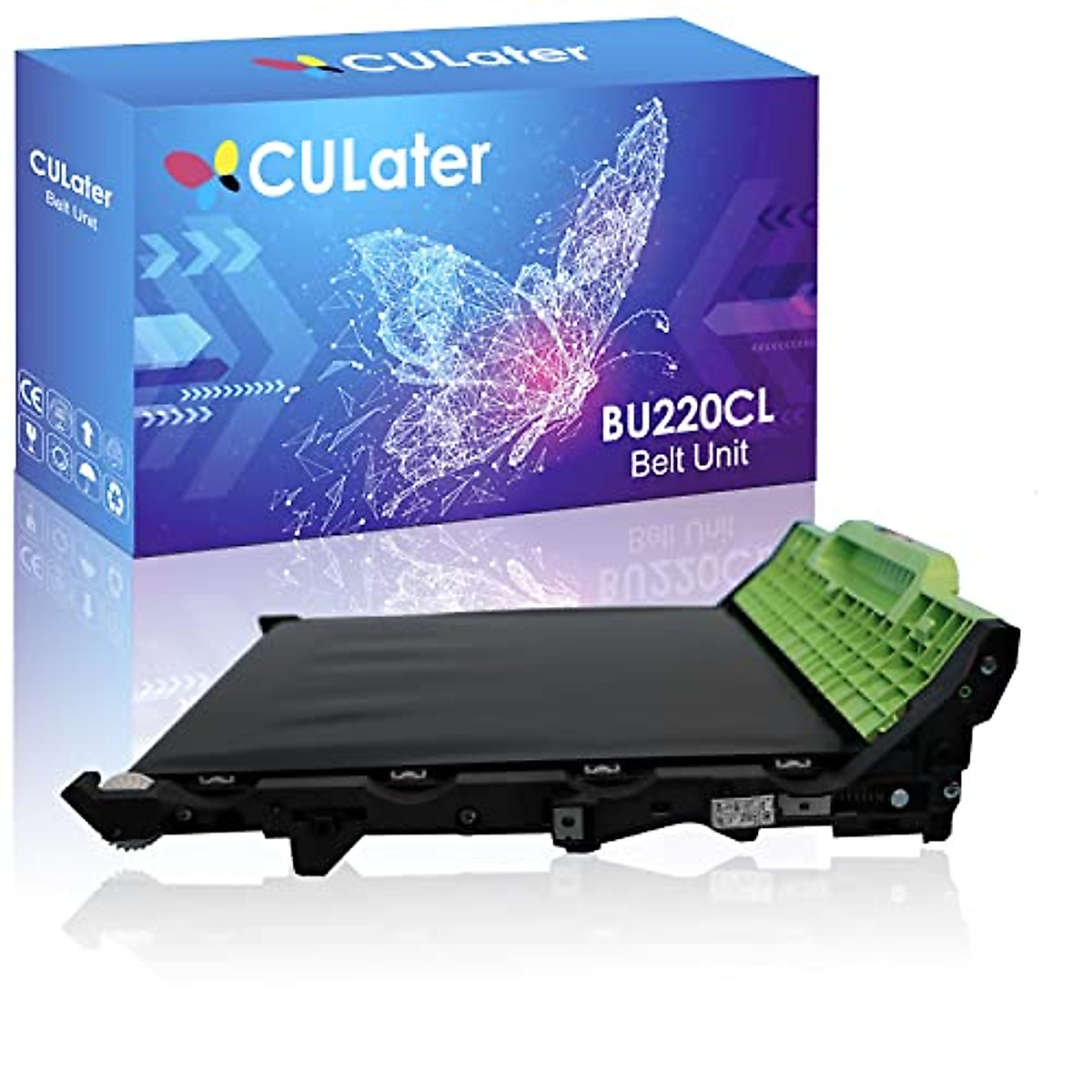 CULater Remanufactured Bult Unit Replacement for BU220CL Transfer Belt Unit for Brother HL-3140CW HL-3170CDW MFC-9130CW MFC-9330CDW Printers (1 Pack)